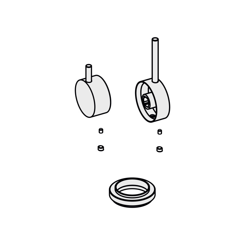 LINOPIN-A spare parts, all colors