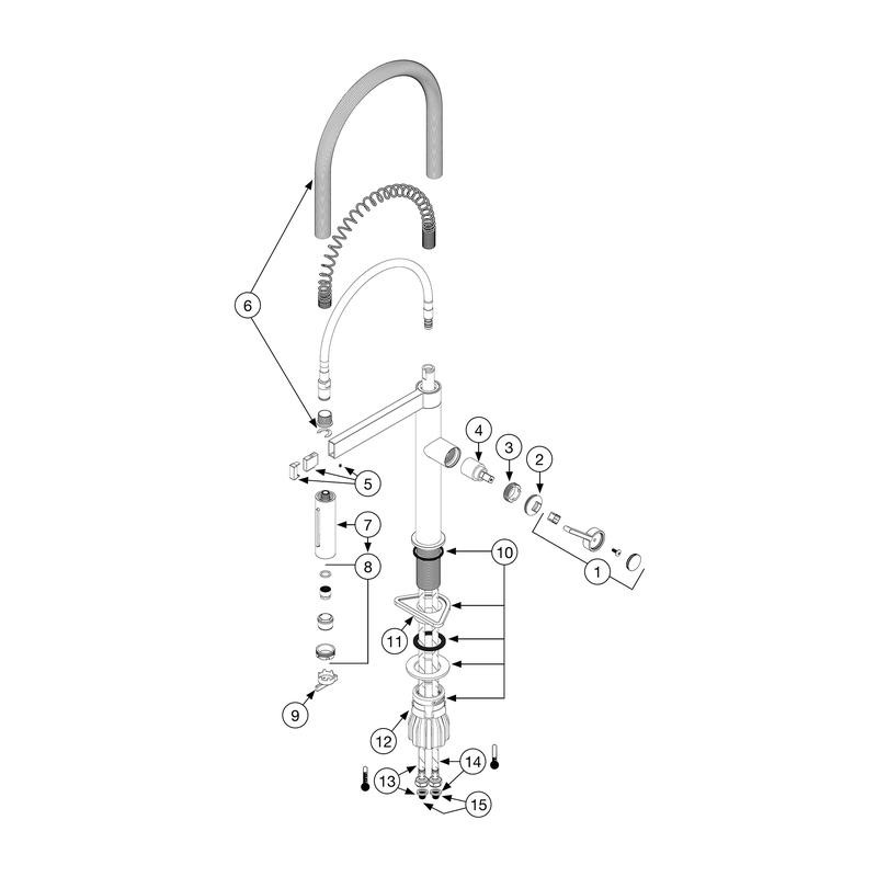 CULINA-S II varaosat, satin platinum