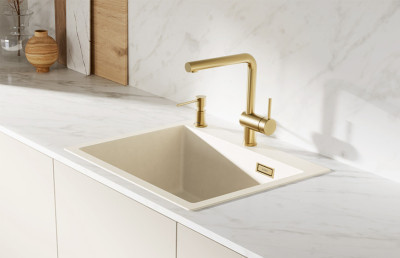 Silgranit sink colors suit a variety of kitchen styles